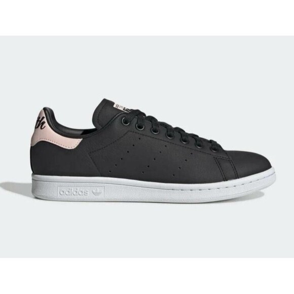 adidas | Shoes | Adidas Pink Black Stan Smith Laces Comfort Sneaker ...